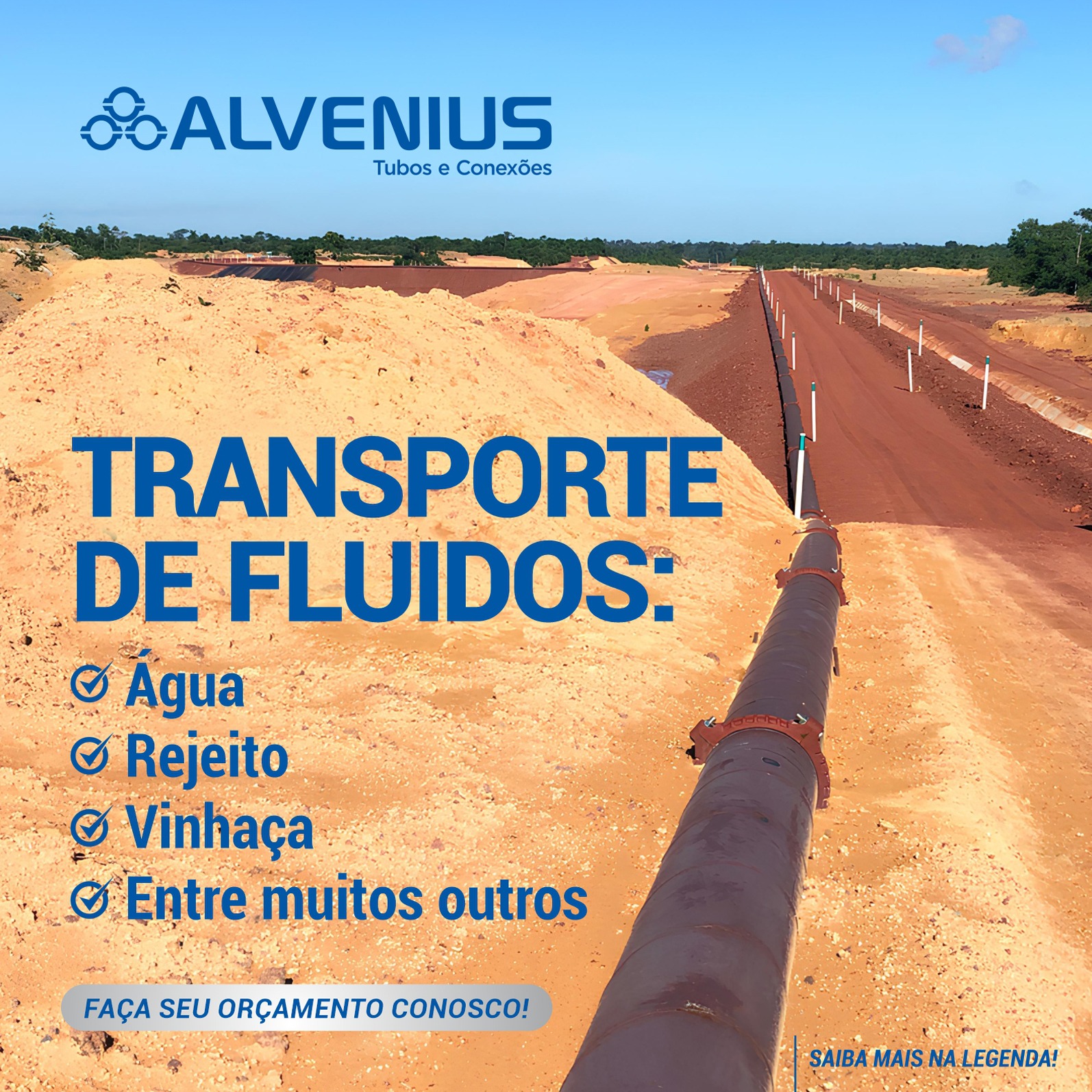 Transporte de fluidos é conosco! - Alvenius